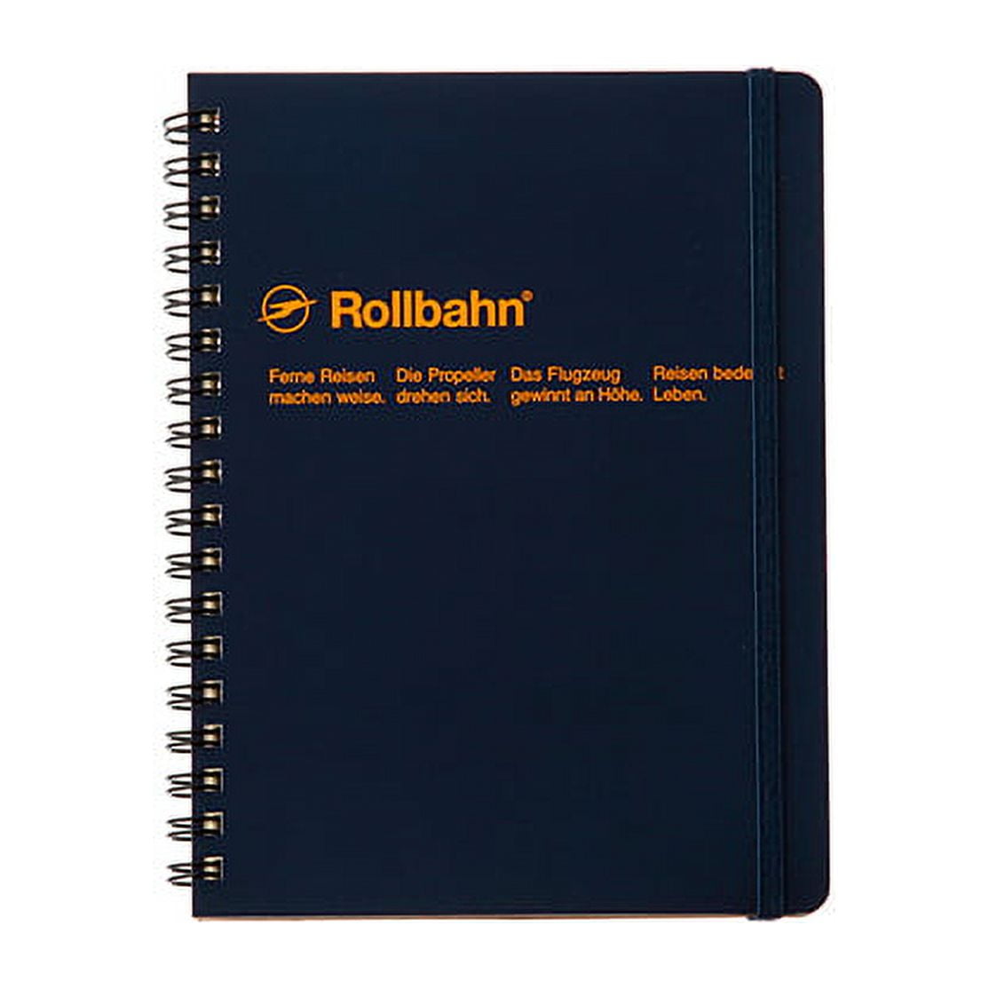Delfonics Rollbahn Spiral Classic Notebooks: 5-1/2 in. x 7 in. (Dark ...