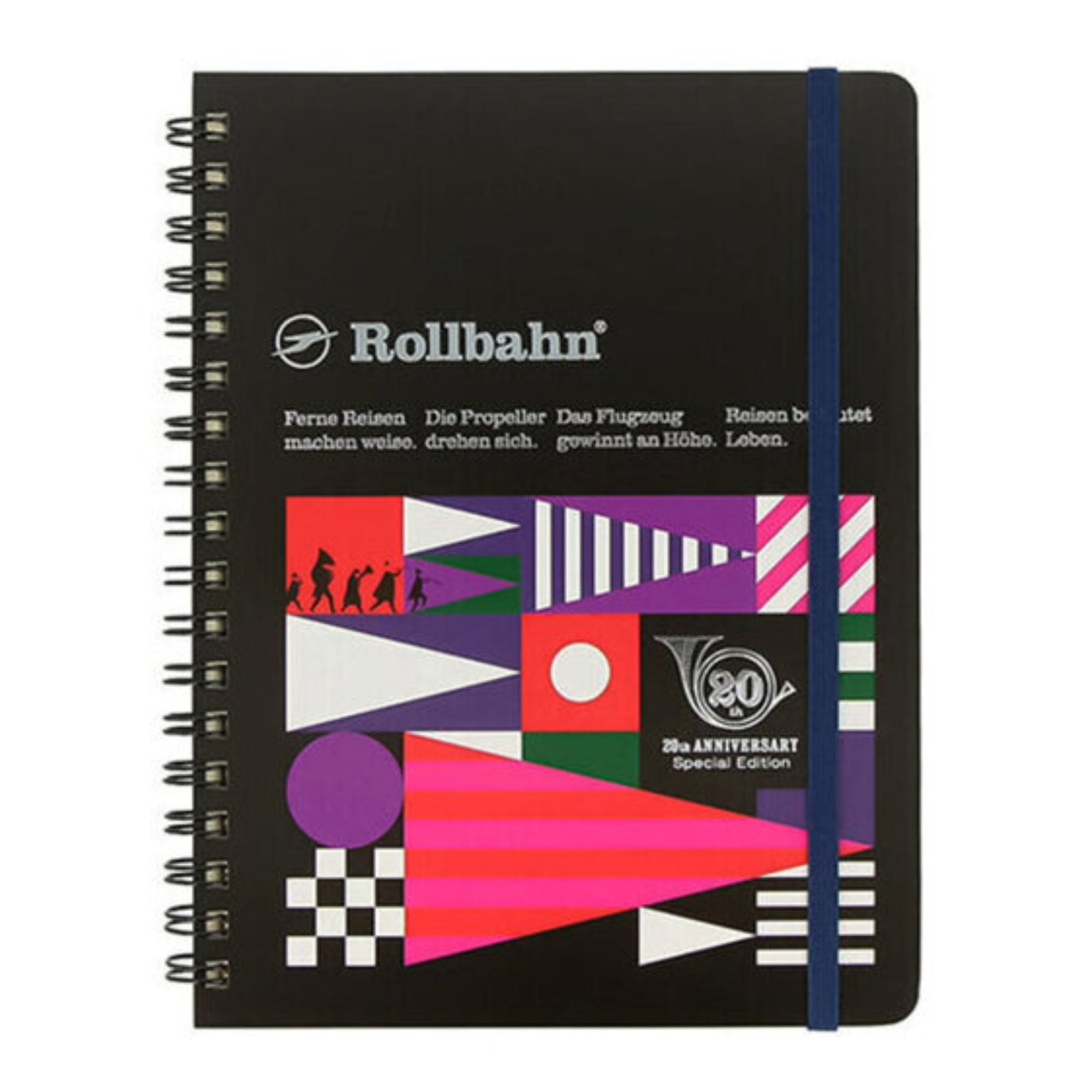 Delfonics Rollbahn Spiral Classic Notebooks: 5-1/2 in. x 7 in. (Parade ...