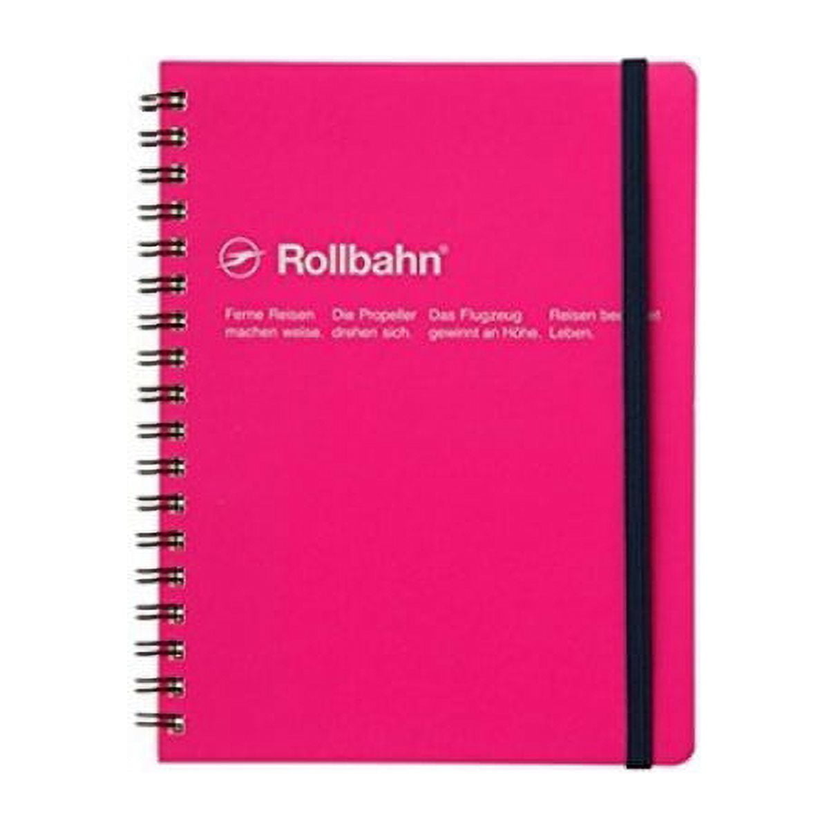 Delfonics Rollbahn Spiral Classic Notebooks: 5-1/2 in. x 7 in. (Rose) - Walmart.com
