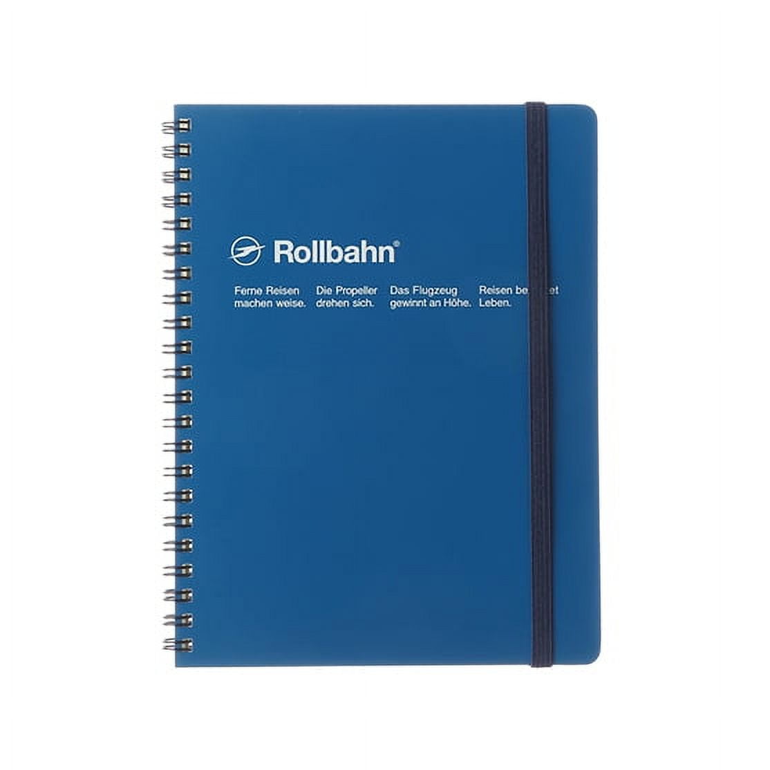 Delfonics Rollbahn Spiral Classic Notebooks: 6-1/2 in. x 8-1/2 in. (Blue) A5 - Walmart.com