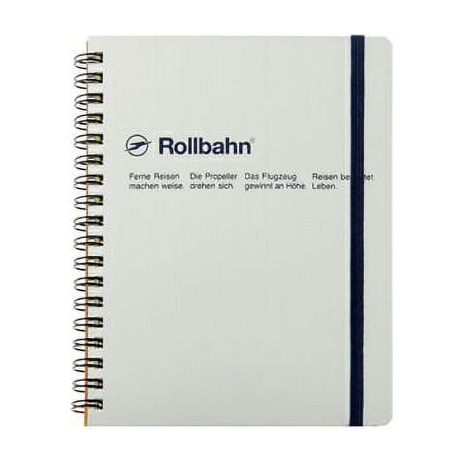 Delfonics Rollbahn Spiral Classic Notebooks: 6-1/2 in. x 8-1/2 in ...