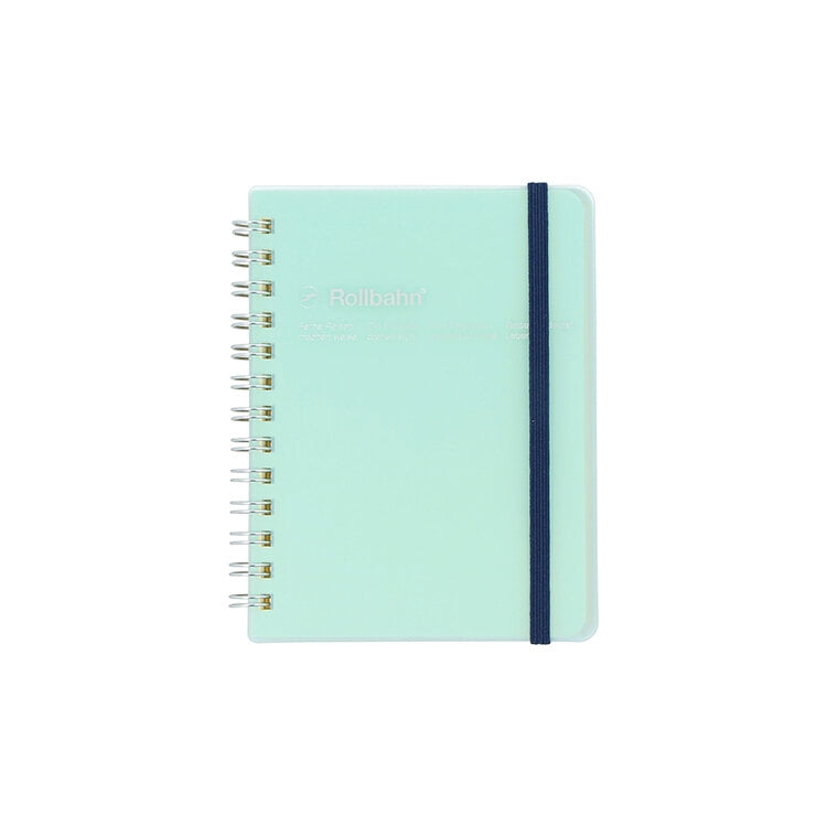 Delfonics Rollbahn Spiral Clear Notebooks: 4-1/2 in. x 5-1/2 in. (Blue ...