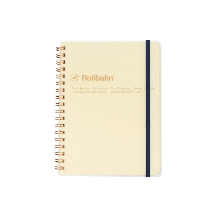 Delfonics Rollbahn Spiral Clear Notebooks: 5-1/2 in. x 7 in. (Clear) B6 notebook - Walmart.com
