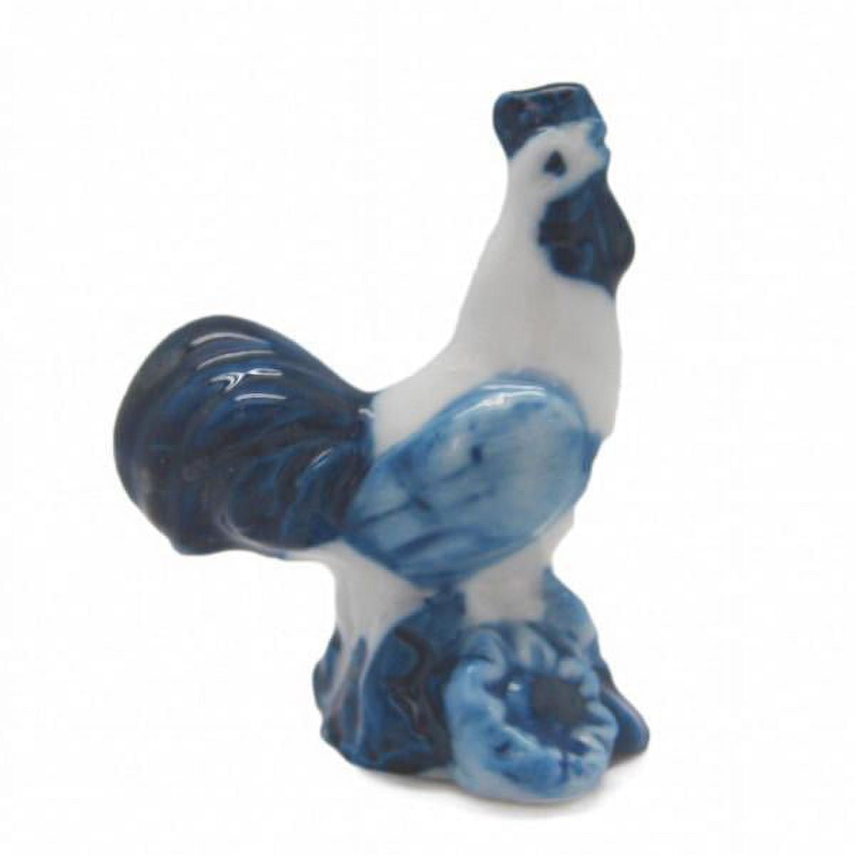 Delft Blue Ceramic Rooster - Walmart.com