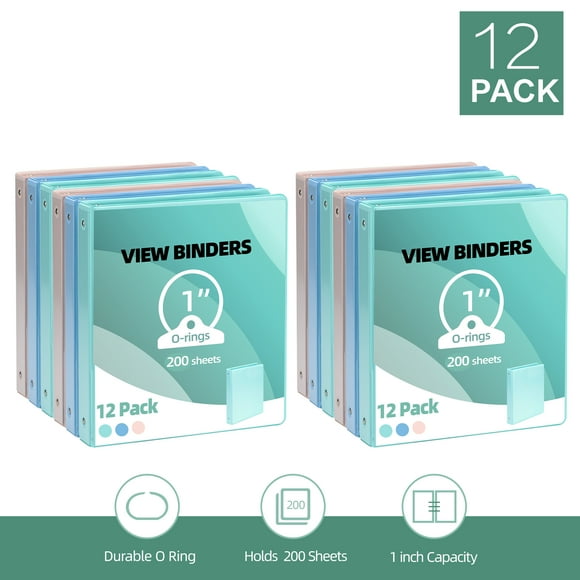 2 Inch Binders in Binder by Ring Size - Walmart.com