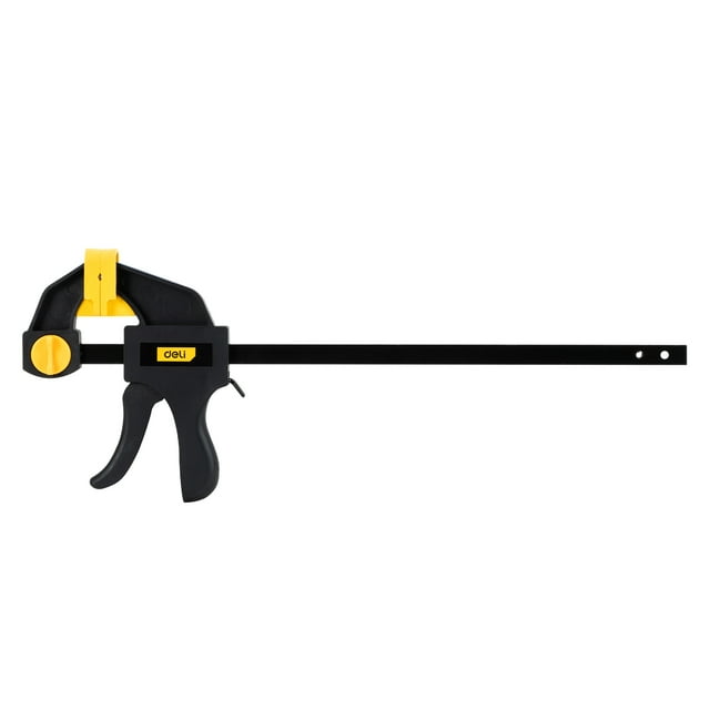 Deli 12-Inch Bar Clamps for Woodworking,Trigger Ratcheting Bar Clamp ...