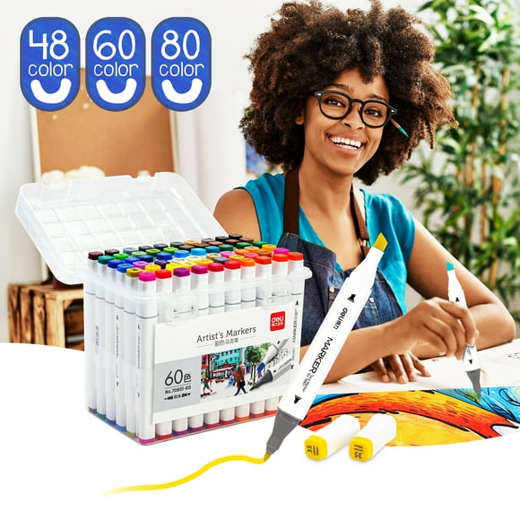 Colored Markers Set