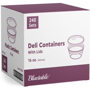 Pint Plastic Container