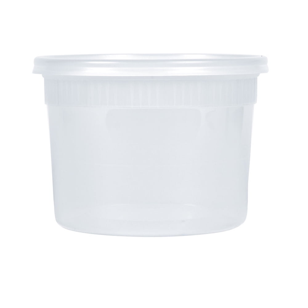 Deli Containers with Lids Soup Containers Microwavable, Non Spill ...