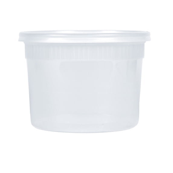 Deli Containers with Lids Soup Containers Microwavable, Non Spill ...