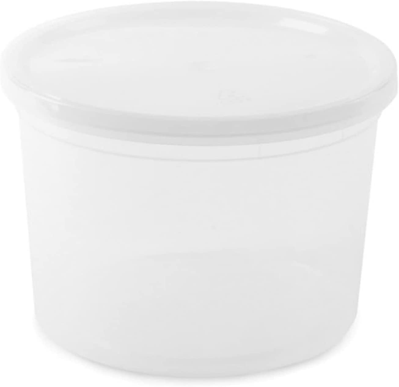 Deli Containers with Lids | Airtight Food Storage Containers | Clear ...