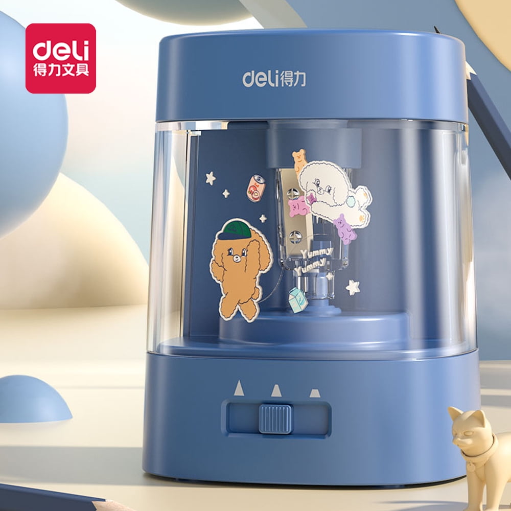 Deli Electric Pencil Sharpener Automatic Sharpener Pencil Sharpening ...