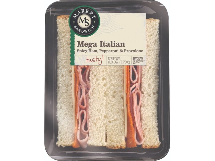 Deli Express Italian Mega Wedge Sandwich 6oz (PACK OF 8) - Walmart.com