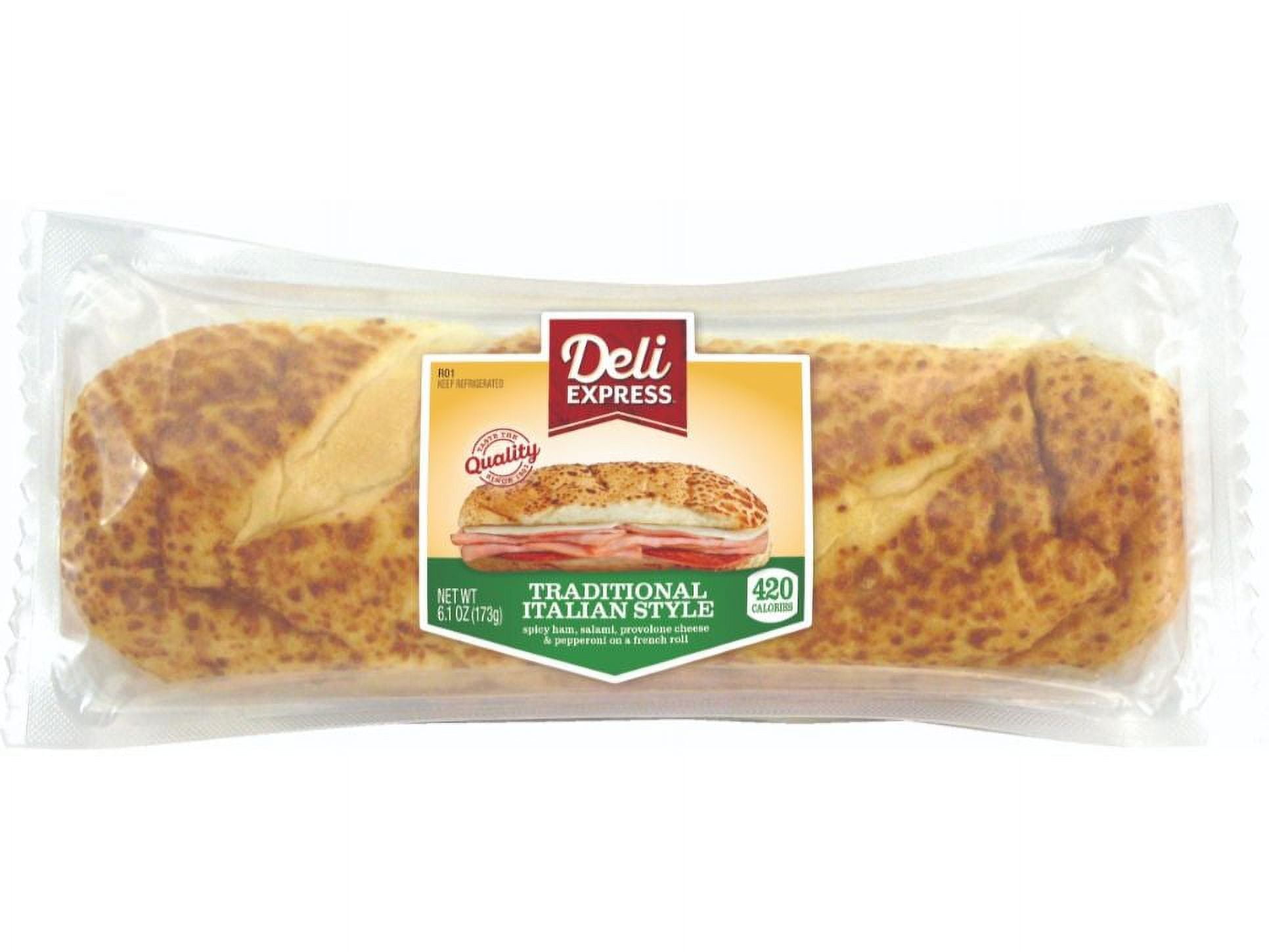 Deli Express Sub Select Traditional Italian 6.1oz (8pk) - Walmart.com