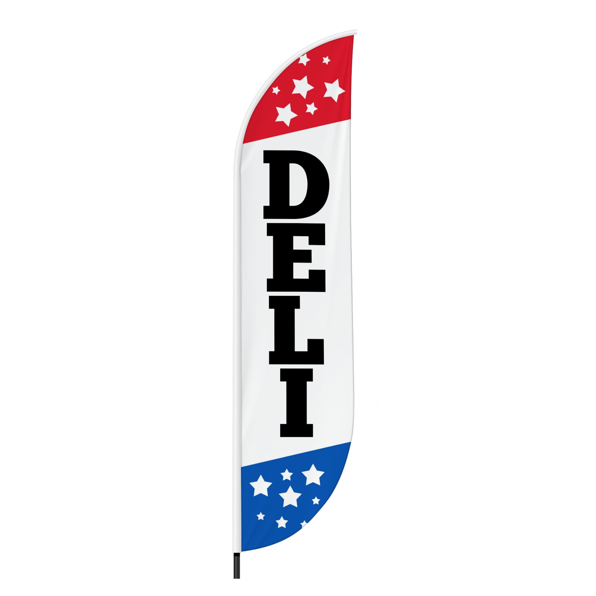 Deli Feather Flag(11.5feetX2.5feet) by DreamController | Outdoor ...
