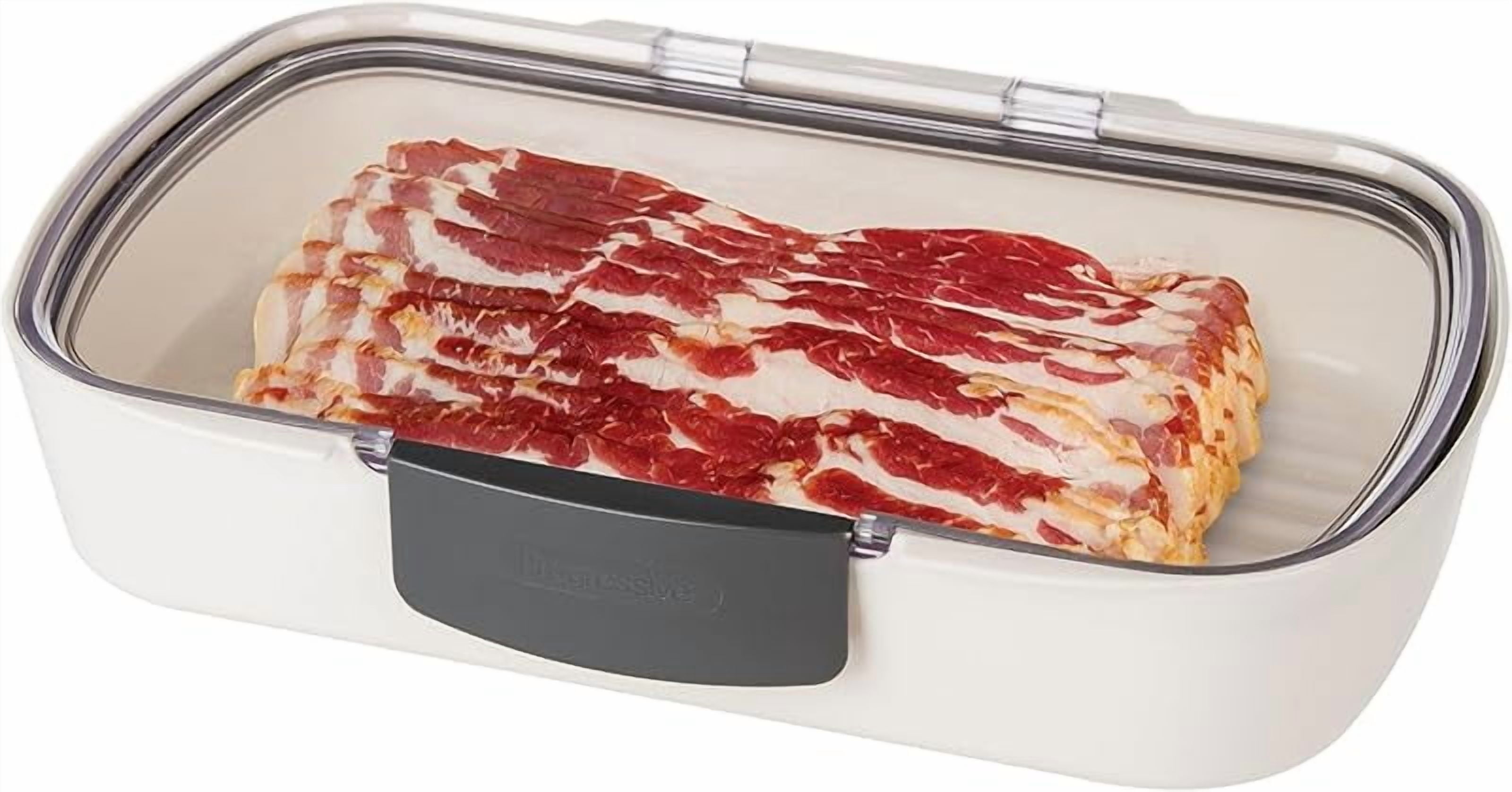 Deli Food Storage Container with Air-Tight Silicone Seal and Dry Erase ...