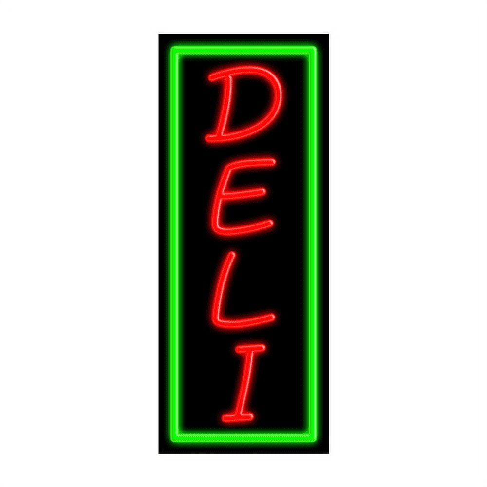 Deli-Glass Neon Sign Made in USA - Walmart.com