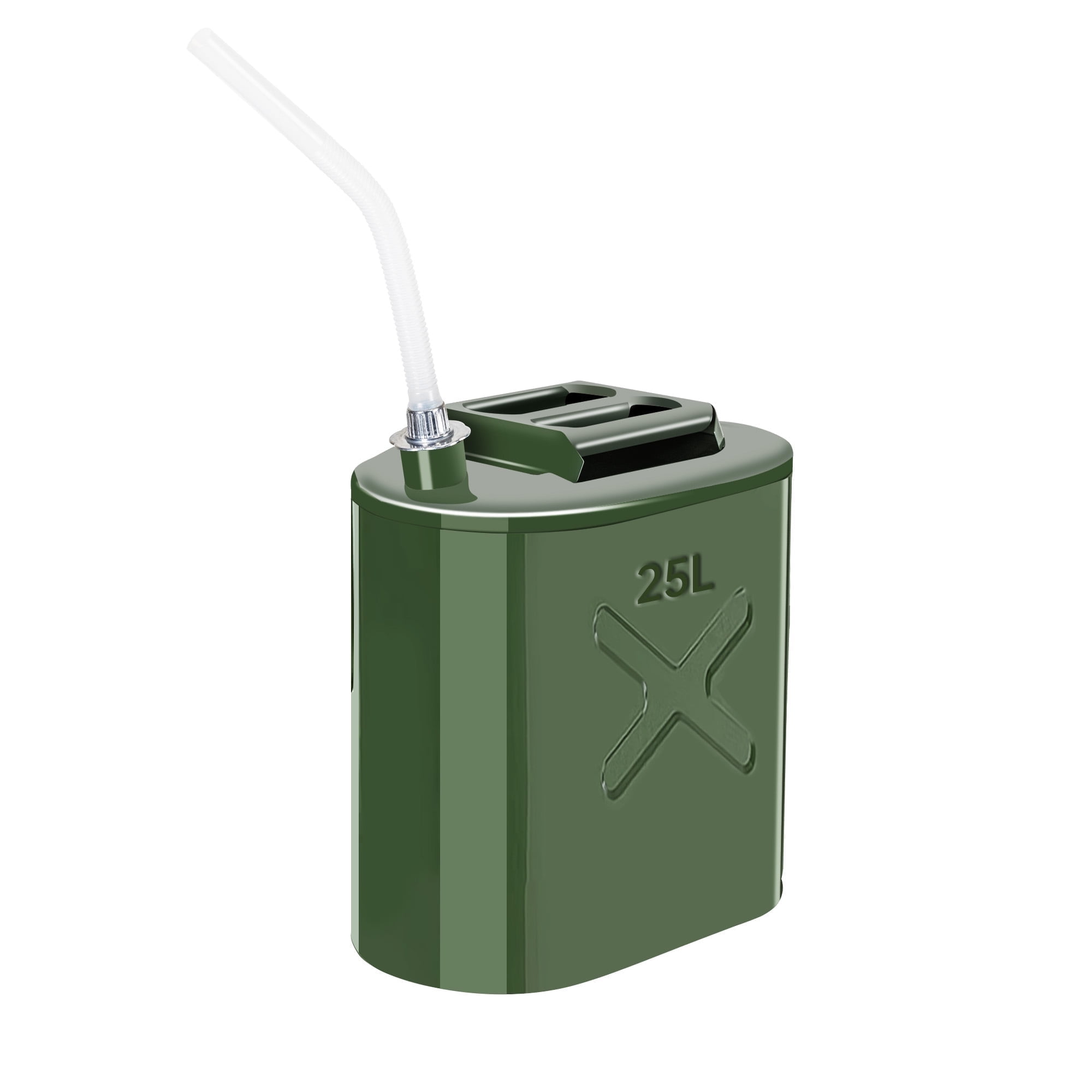 Deli Jerry Fuel Can,Metal Gas Can 6.6 Gallon / 25 L, 6.6 Gallon Gas ...
