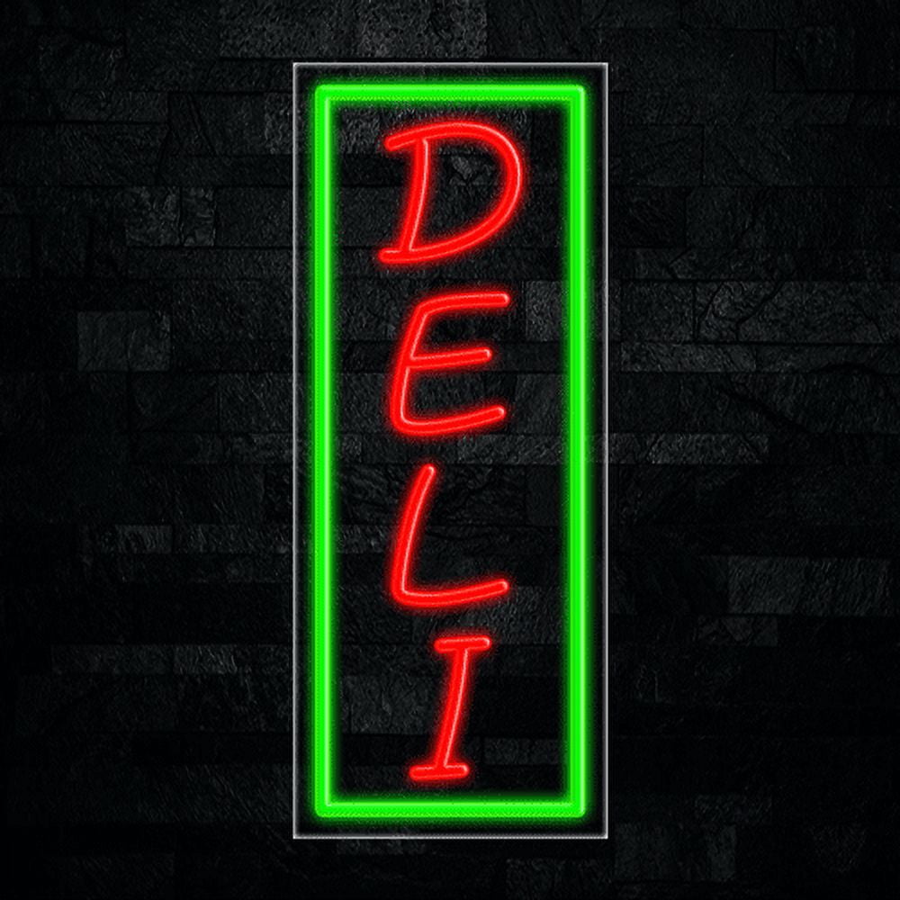Deli-LED Neon Sign 12"L x 30"H #30983 - Walmart.com