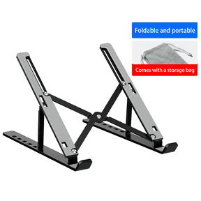 Portable Laptop Stand, Foldable 360° Rotating Bracket, Adjustable ...