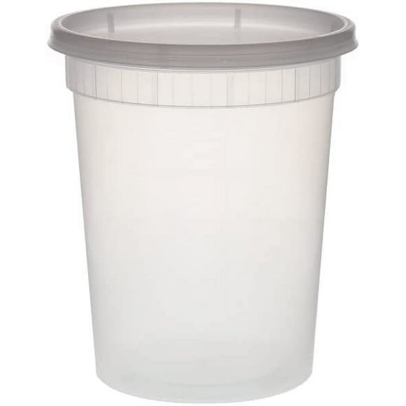 32 Oz Plastic Containers Lids