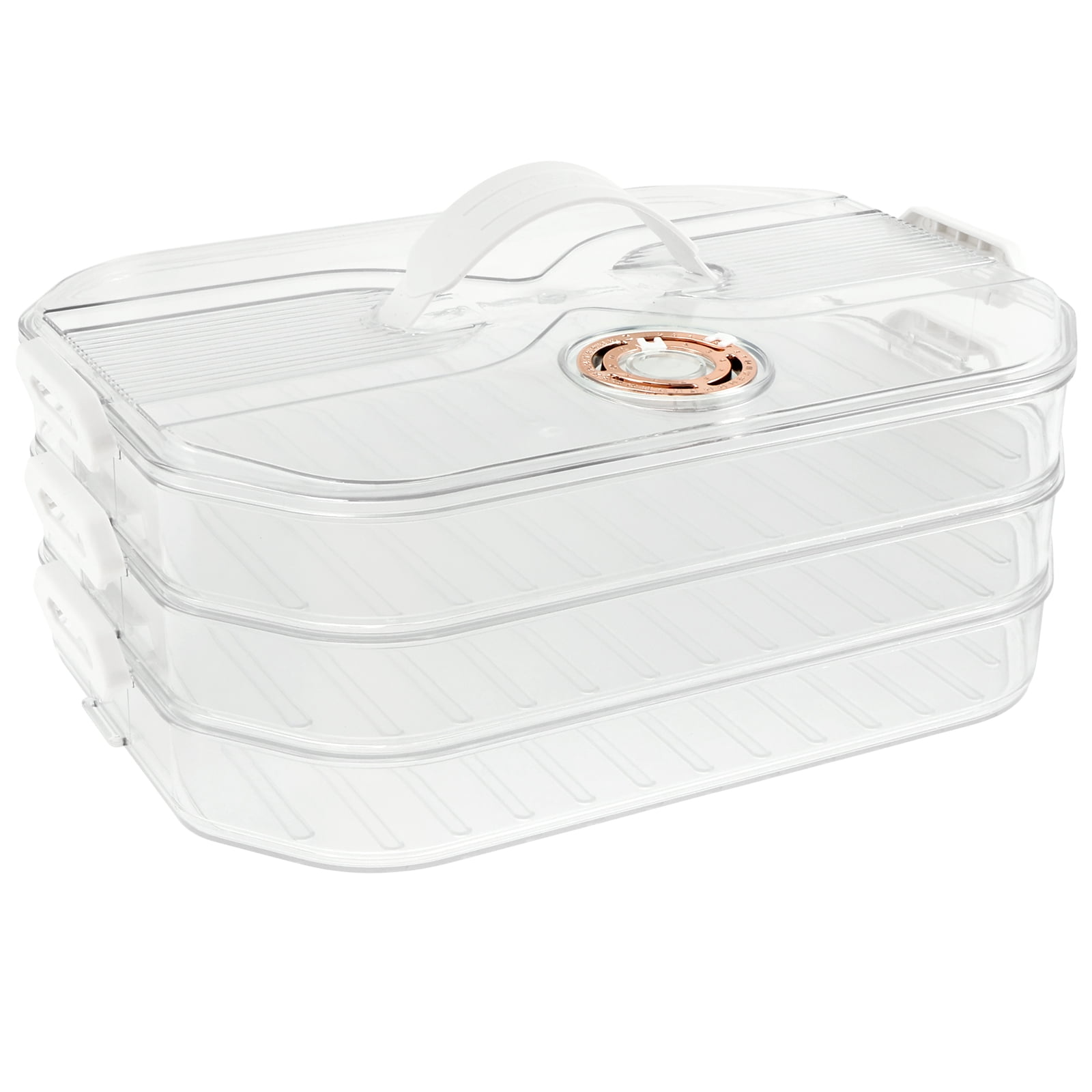 Deli Meat Container for Fridge 2 Layer/3 Layer Bacon Storage Container ...