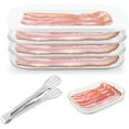 Deli Meat Container for Fridge Bacon Lunch Meat Container for ...