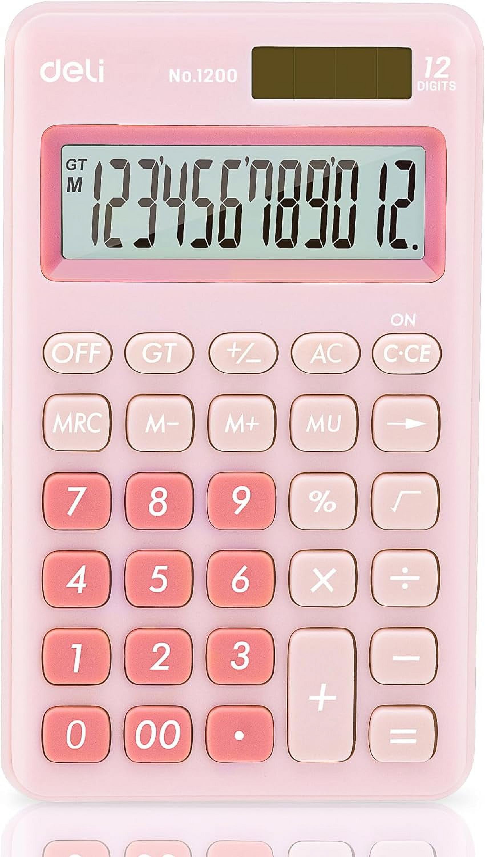 Calculator, Helect Standard Function Desktop Calculator (Blue) - H1001B ...