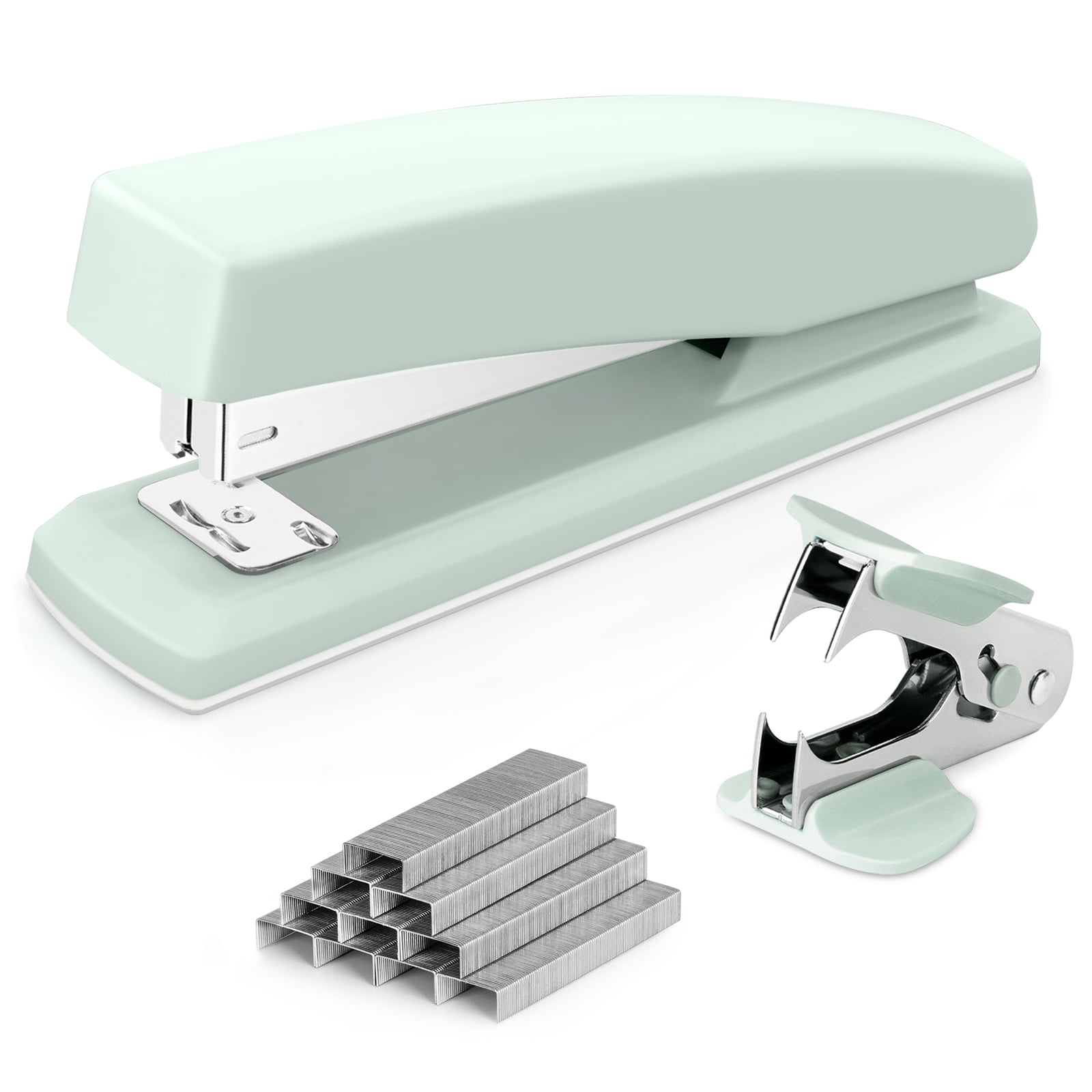 Deli Desktop Stapler with 20 Sheet Capacity Includes 1000 Staples and ...