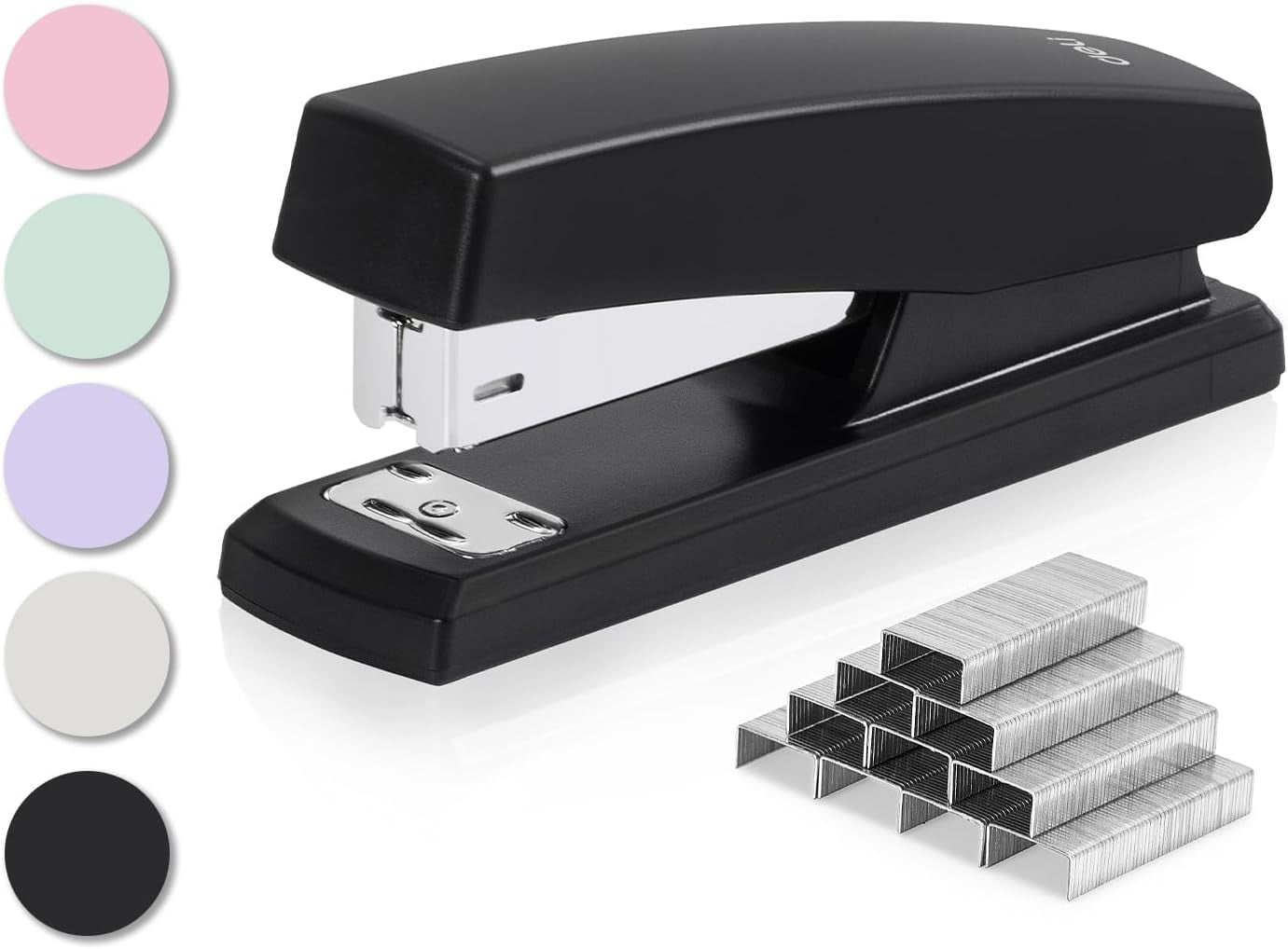 Deli Stapler, Desktop Staplers with 640 Staples, Office Stapler, 25 ...