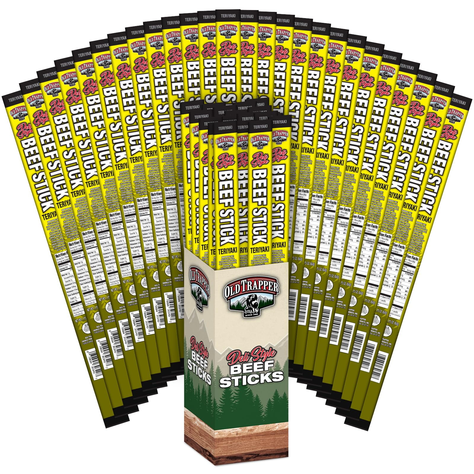 Deli-Style Sausage Sticks, Teriyaki Flavor, 1.75-Ounce Individually ...