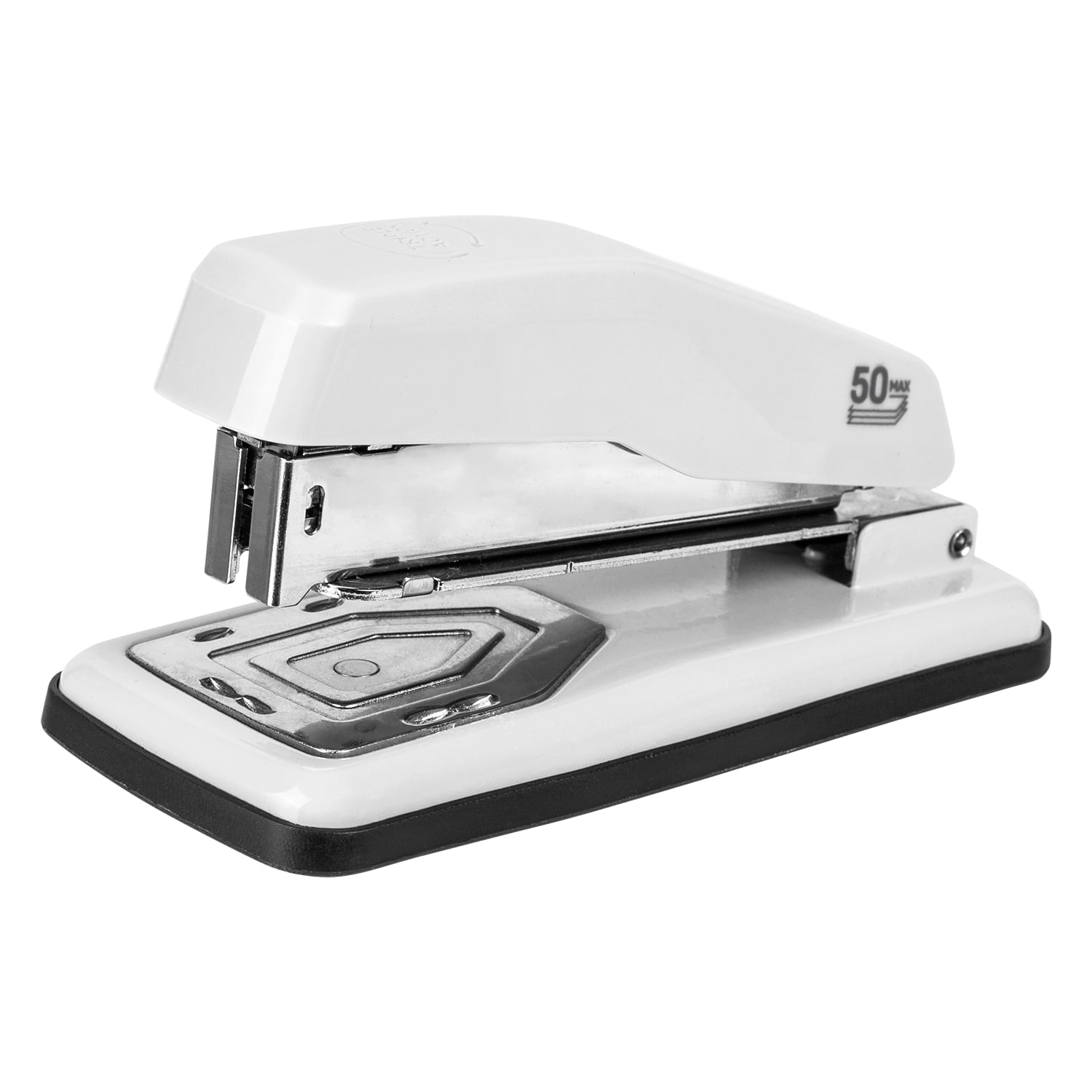Deli Swing-Arm Swivel Stapler, 360 Degree Rotate Desktop Staplers,50 ...