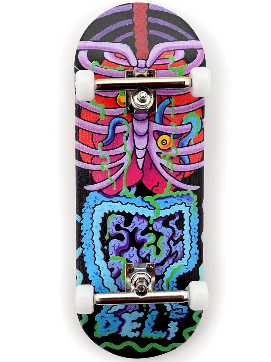 DeliDecks Fingerboard SESH Complete - Gutz 34mm - Walmart.com