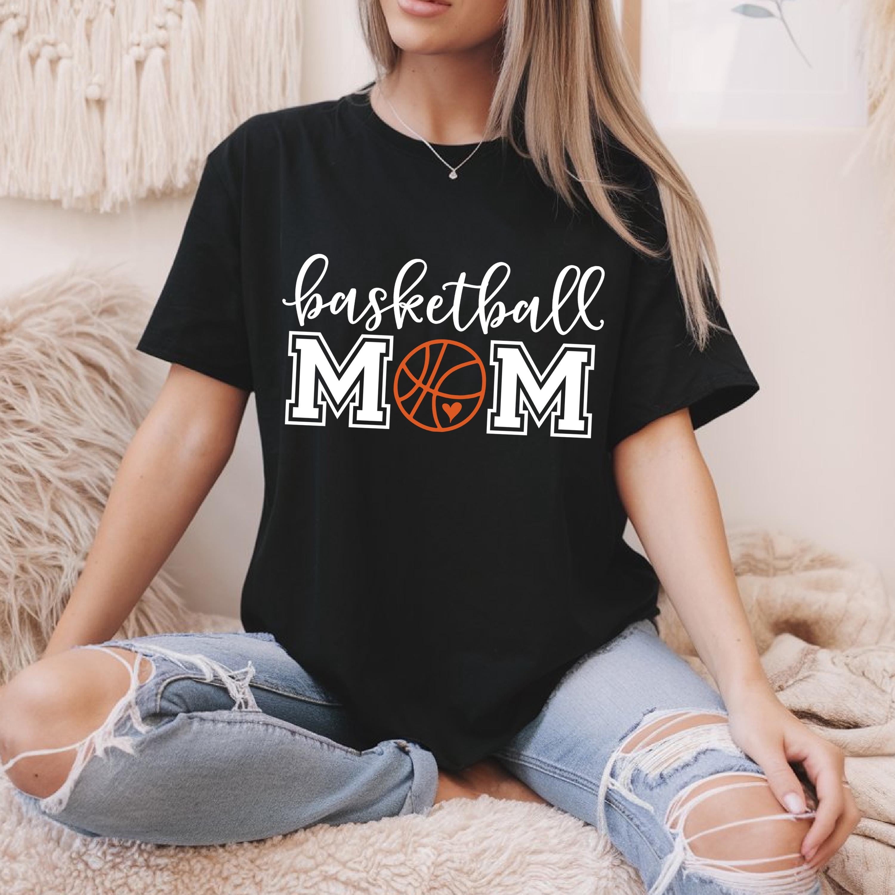 DeliFri Basketball Mom T-Shirt: Game Day Senior Mom 2026 Shirt ...