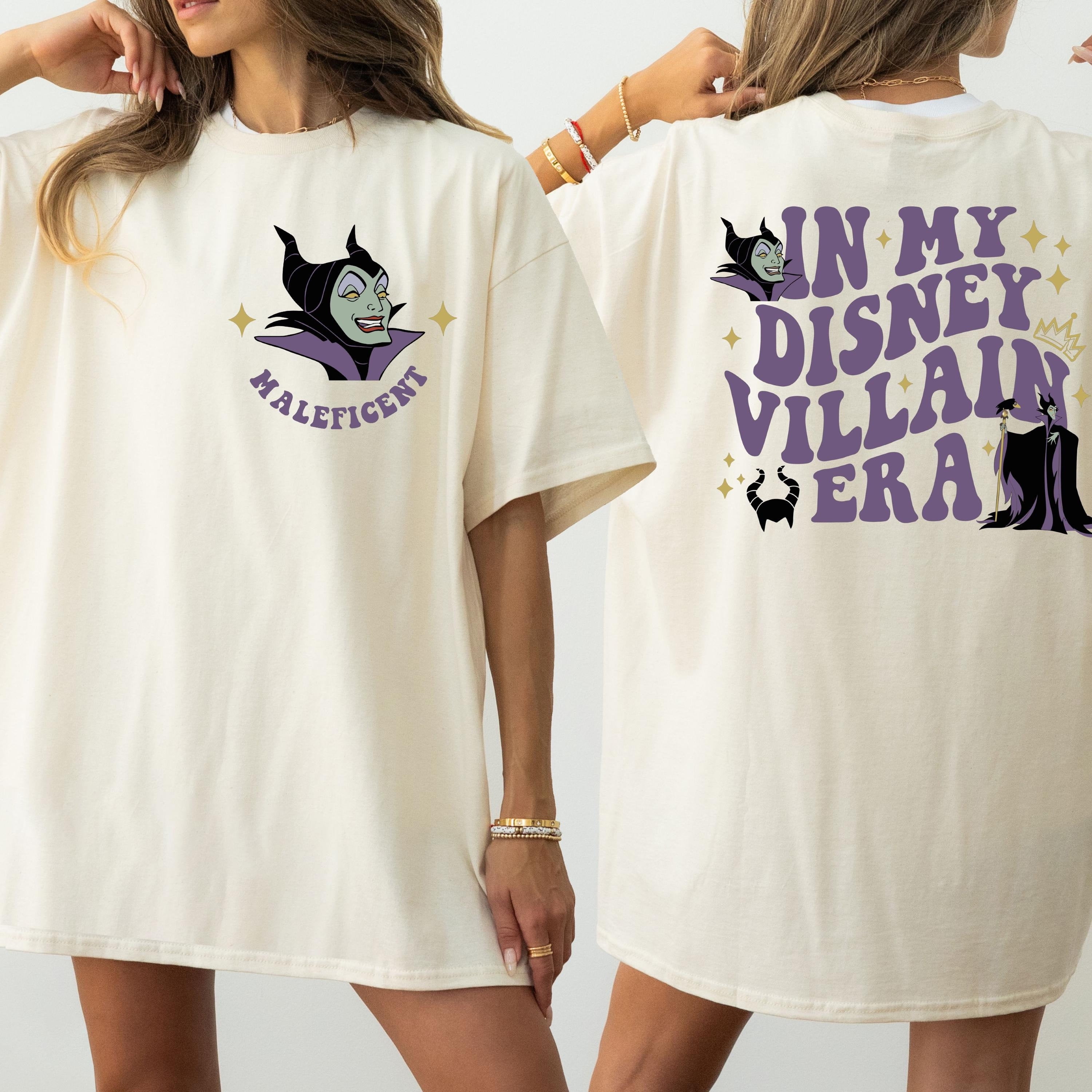 DeliFri Comfort Colors® Maleficent Shirt, In My Disney Villain Era Shirt, Disney Maleficent T ...