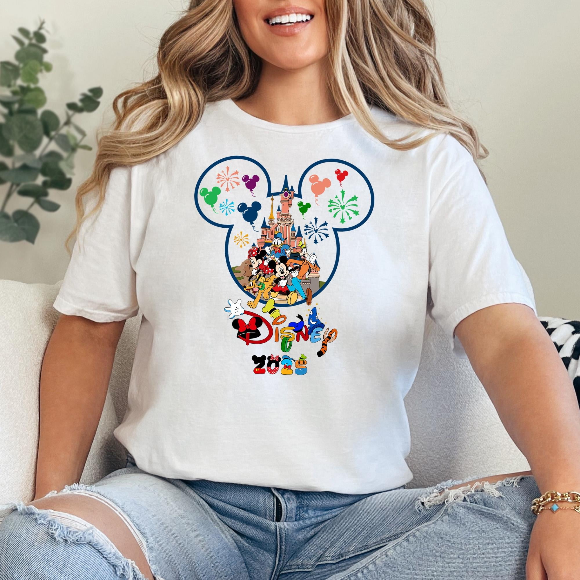 DeliFri Disney Friends 2025 Shirt, Disney Crew Shirt, Disney Castle ...