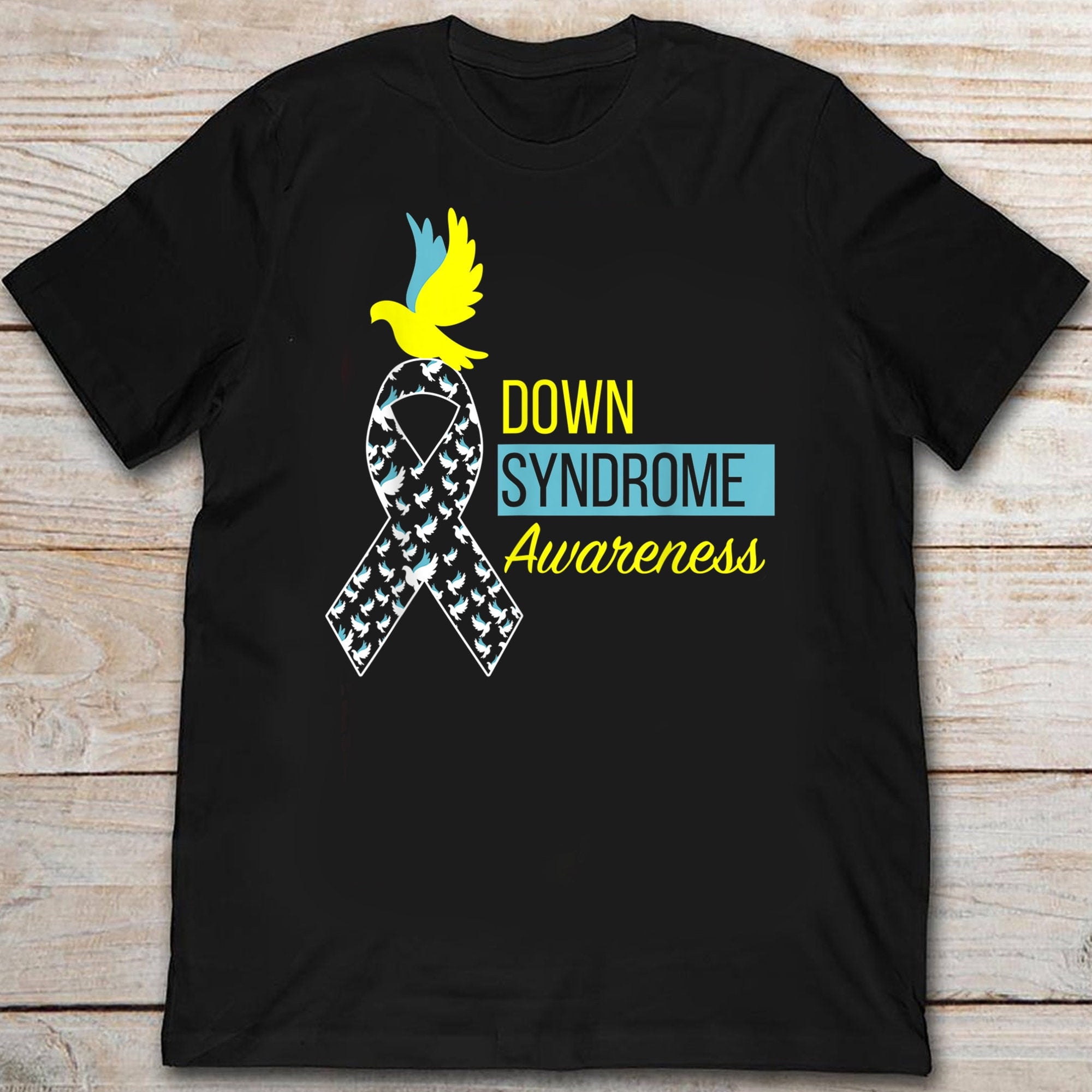 DeliFri Down Syndrome Awareness Bird Hope Support Tshirt - Walmart.com