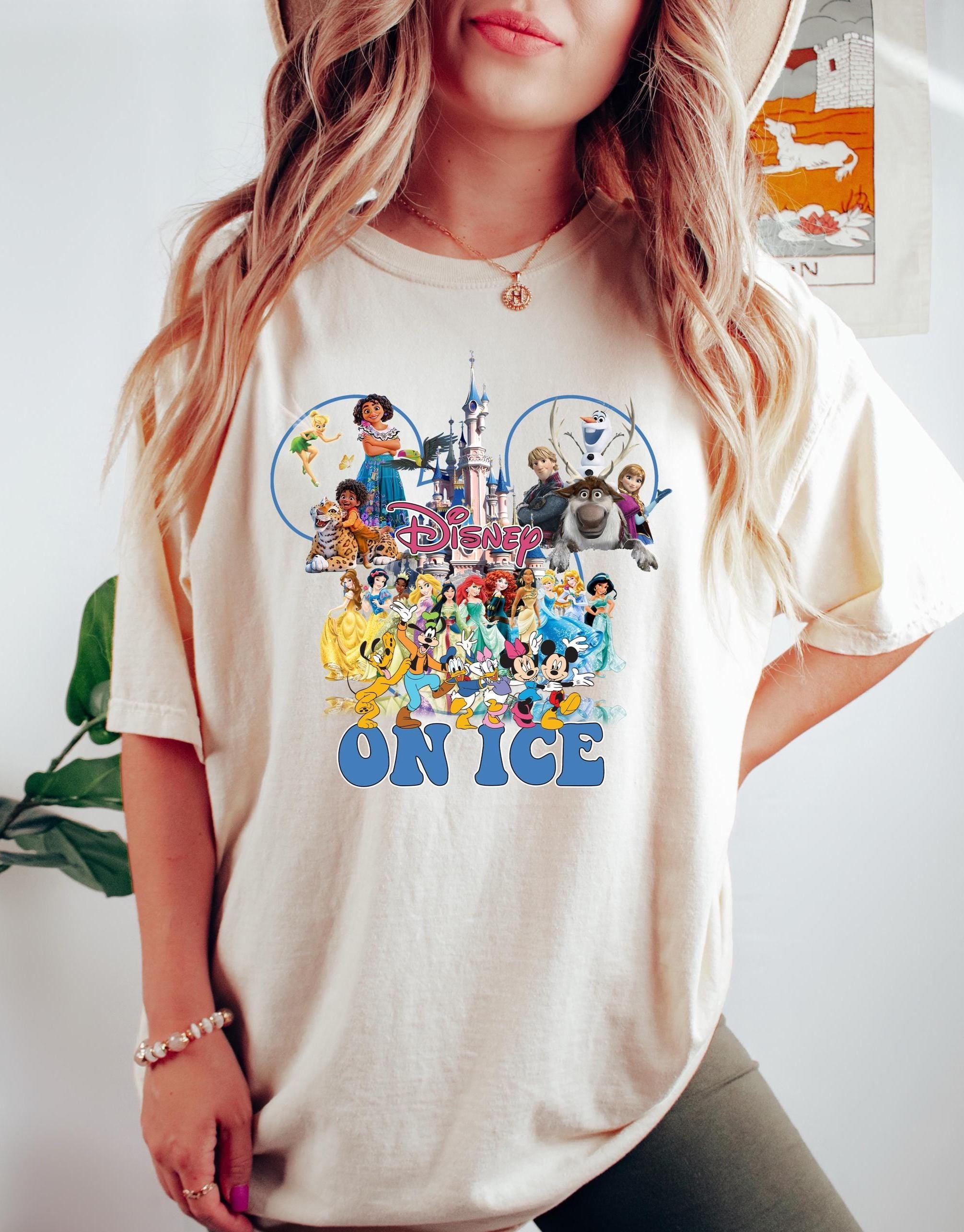 DeliFri Magical Disney on Ice Shirt, Mickey Ears Princess Tee, WDW ...