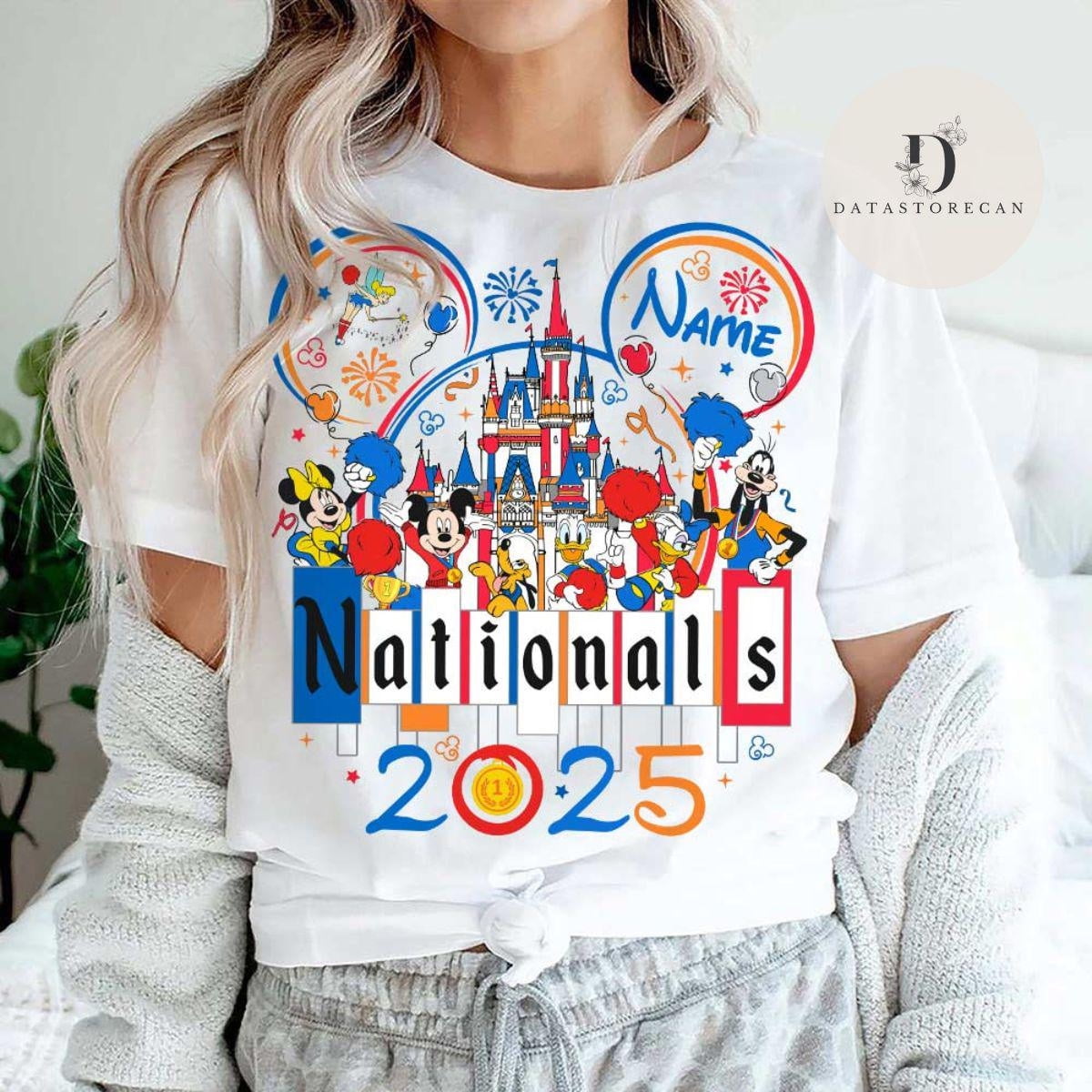 DeliFri Personalized Disney UCA All Star Nationals 2025 shirt, Mickey ...
