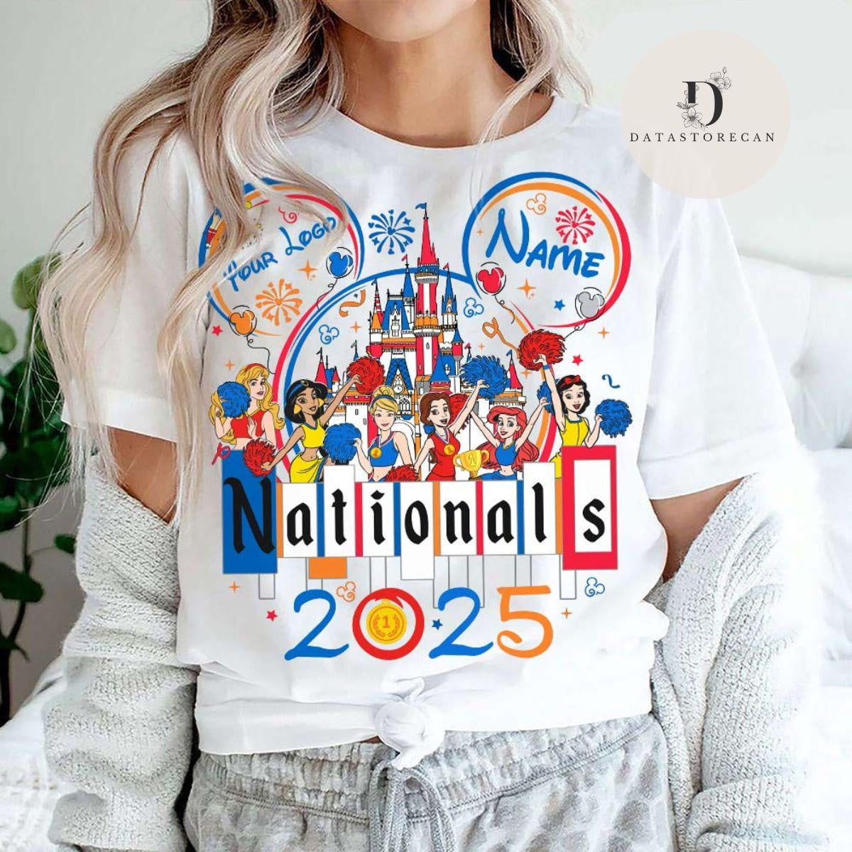 DeliFri Personalized Disney UCA All Star Nationals 2025 shirt, Princess ...