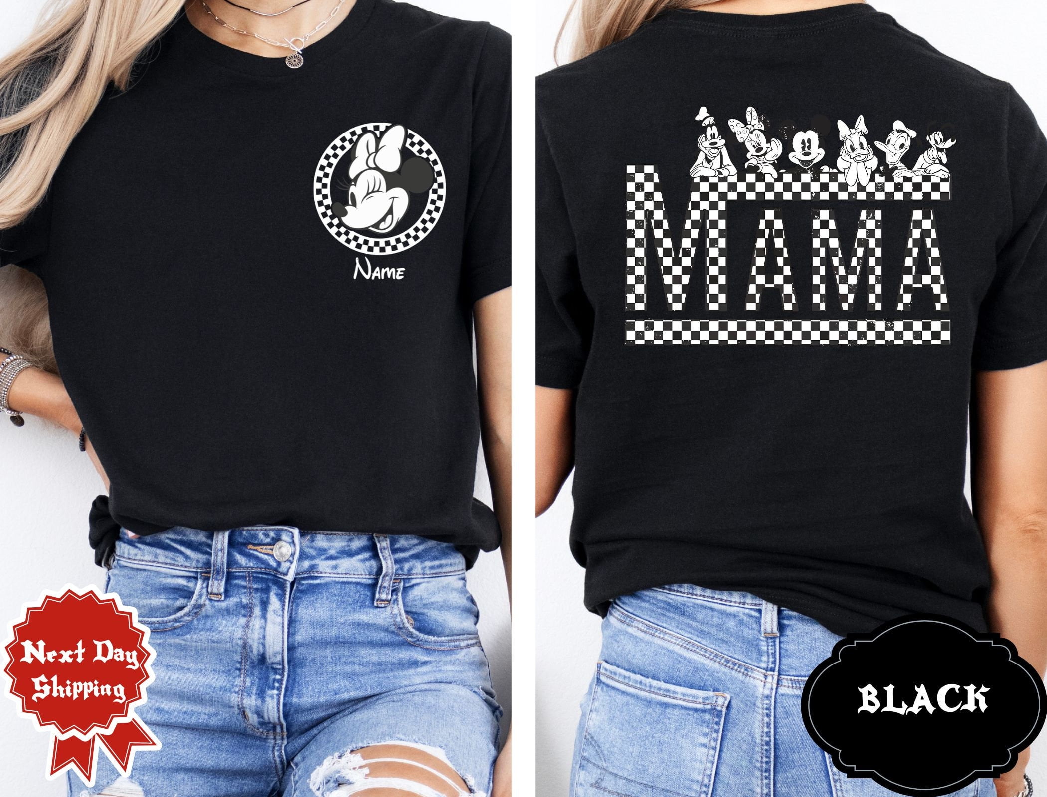 DeliFri Personalized Retro Mickey and Friends Disney Mama Mini ...