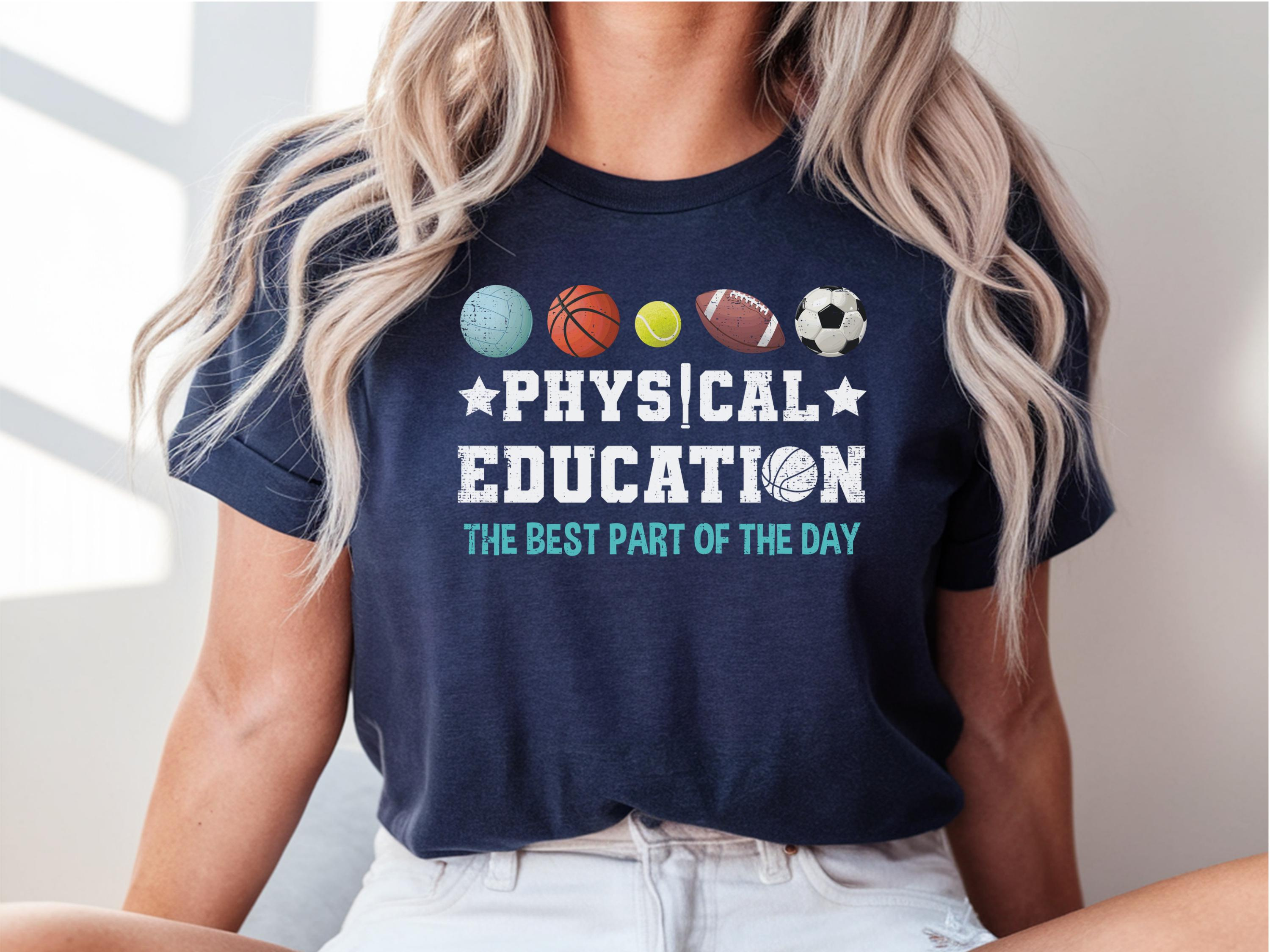DeliFri Physical Education Teacher Shirt, Teacher Team Shirt, Teacher ...