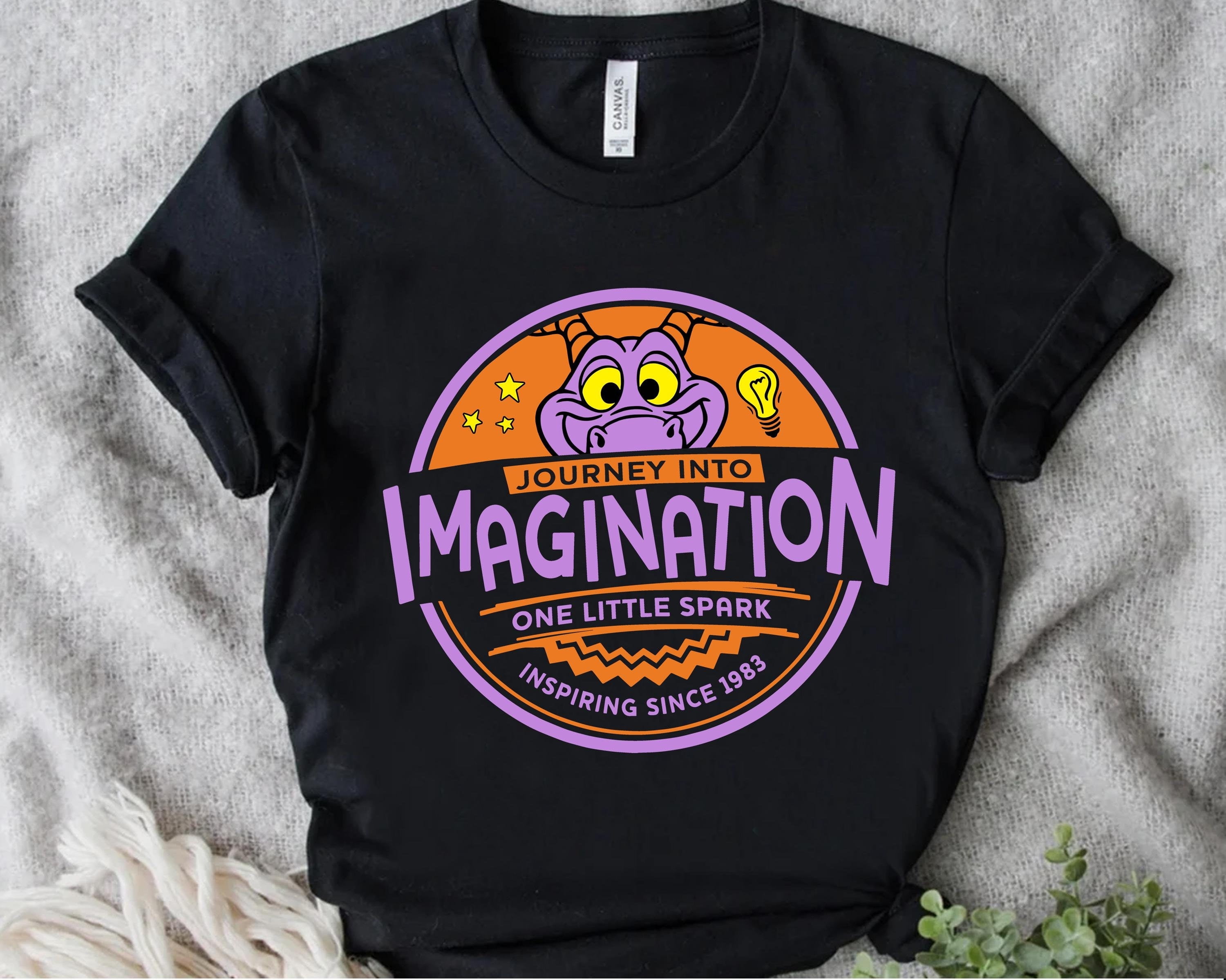 DeliFri Retro Disney Figment Shirt, Figment Journey Into Imagination ...