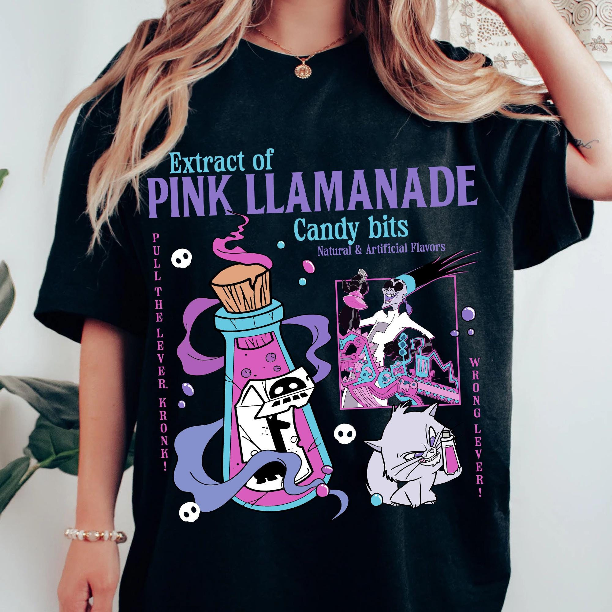 DeliFri Vintage Disney Emperors New Groove Shirt, Extract Of Llama ...