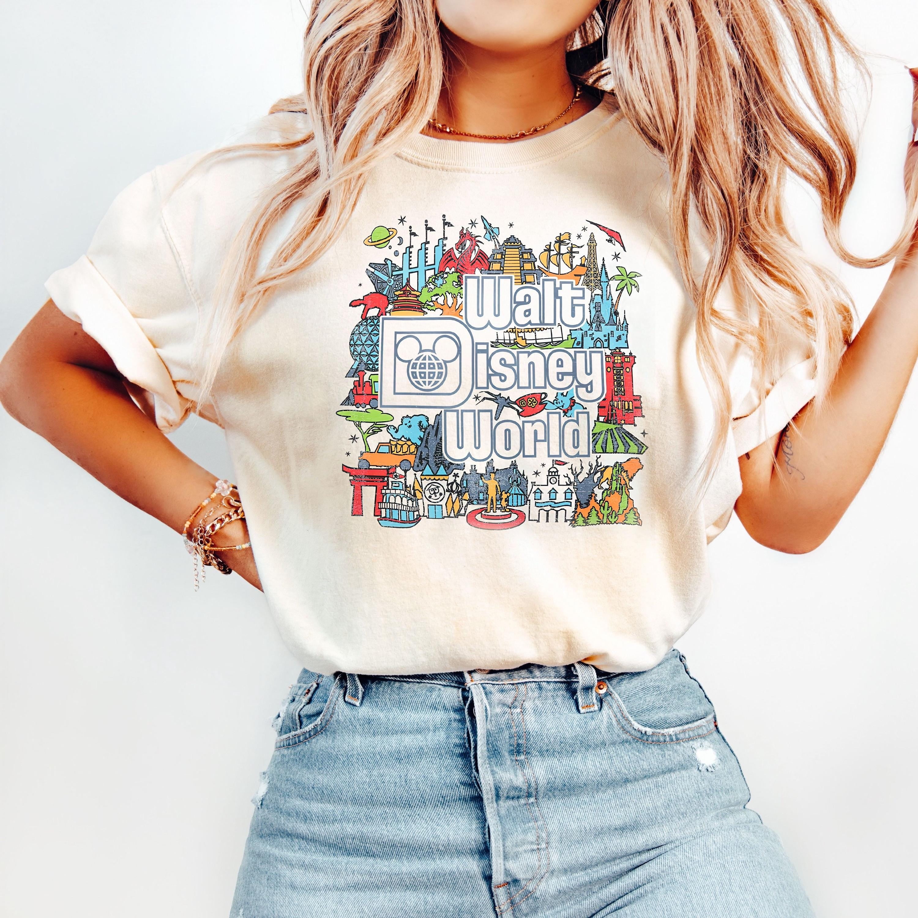 DeliFri Vintage Walt Disney World Shirt, Disneyworld Shirt, Kids Disney Shirt, Vintage Disney ...