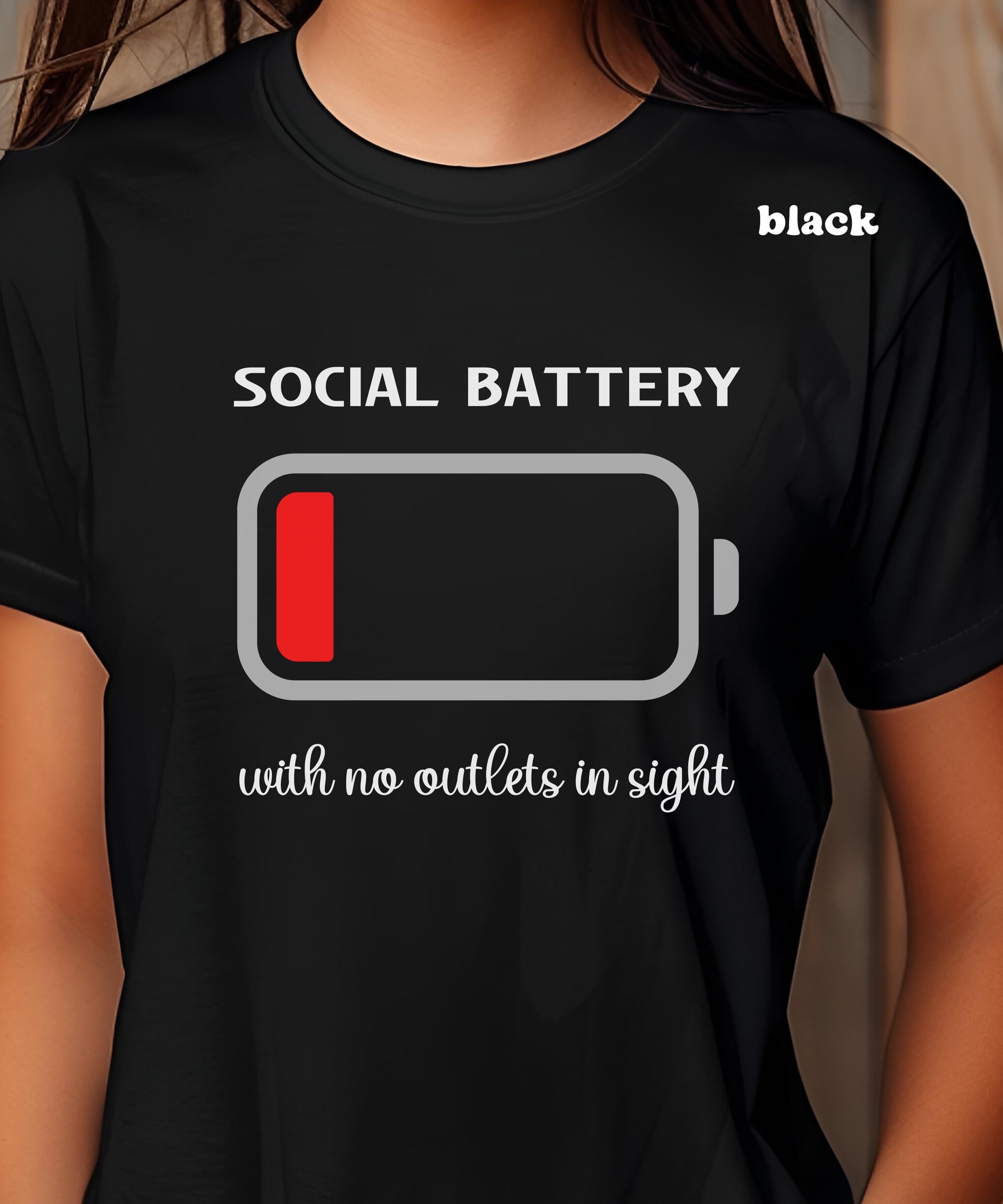 DeliFri funny anxiety shirt for teen anxiety, , low social battery ...
