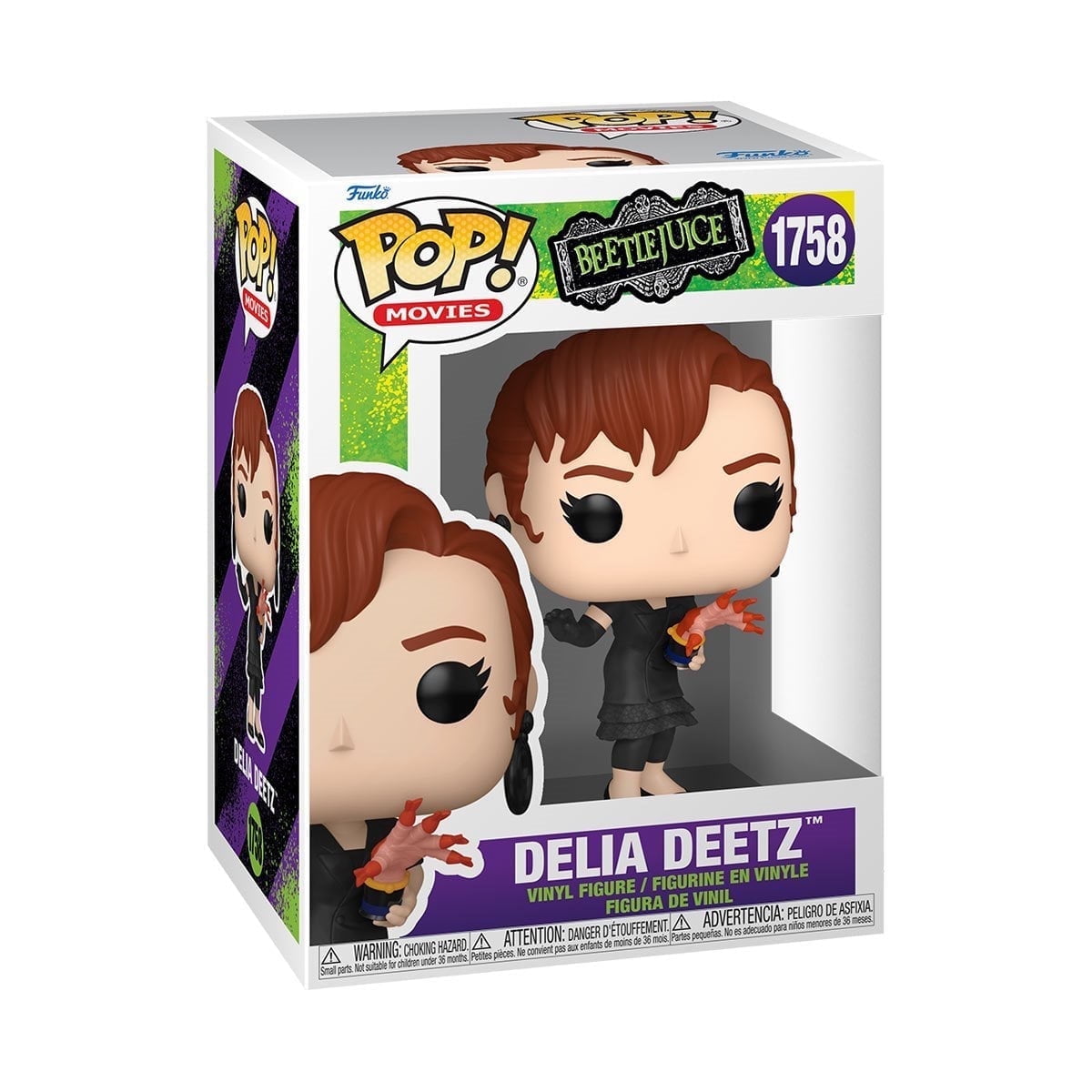 Delia Deetz Funko Pop! Movies Beetlejuice - Collectible Vinyl Figure ...