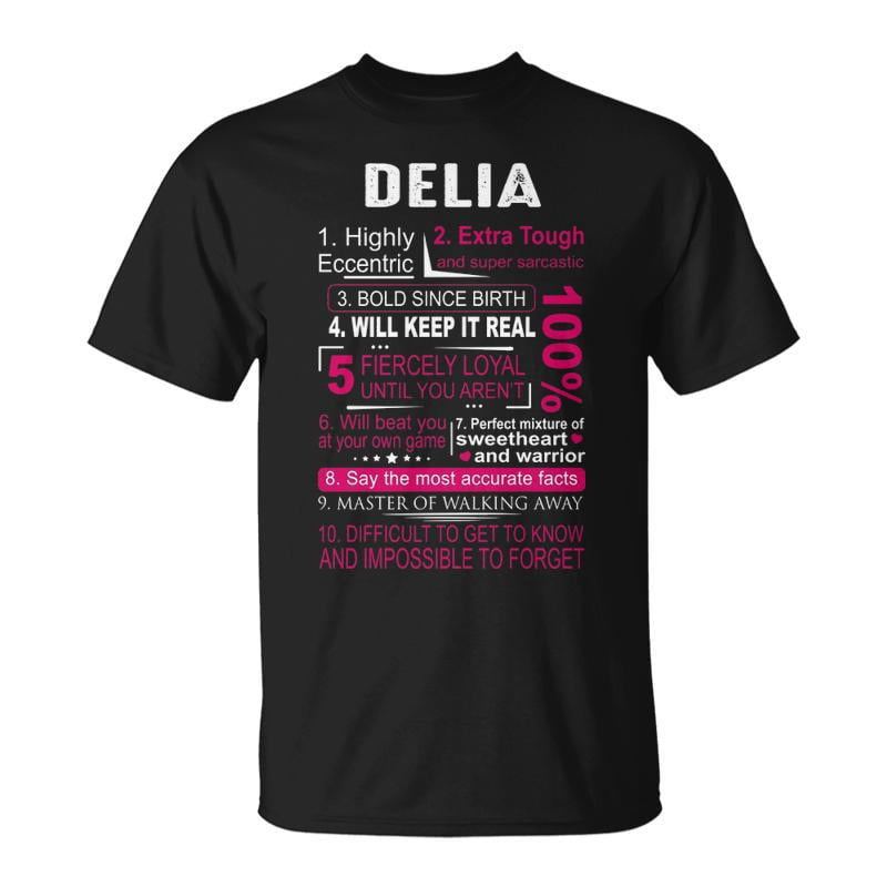Delia Name Delia Name TShirt - Walmart.com