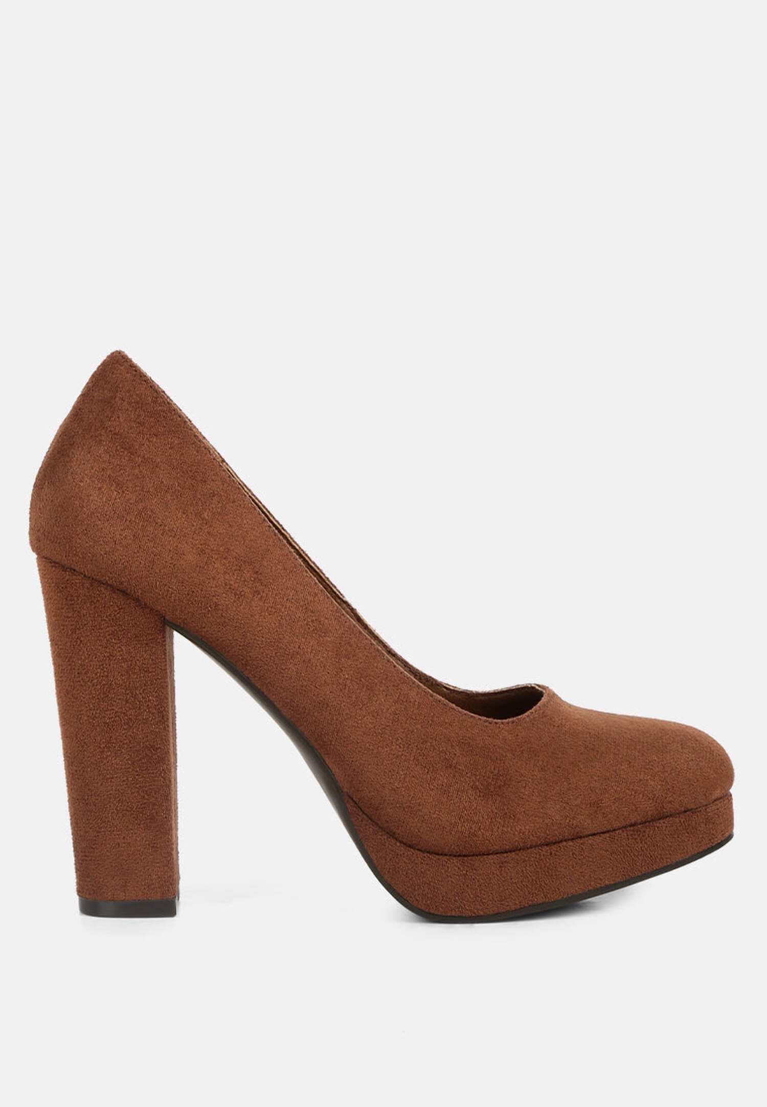 Delia Seude Block Heel Pumps - Walmart.com