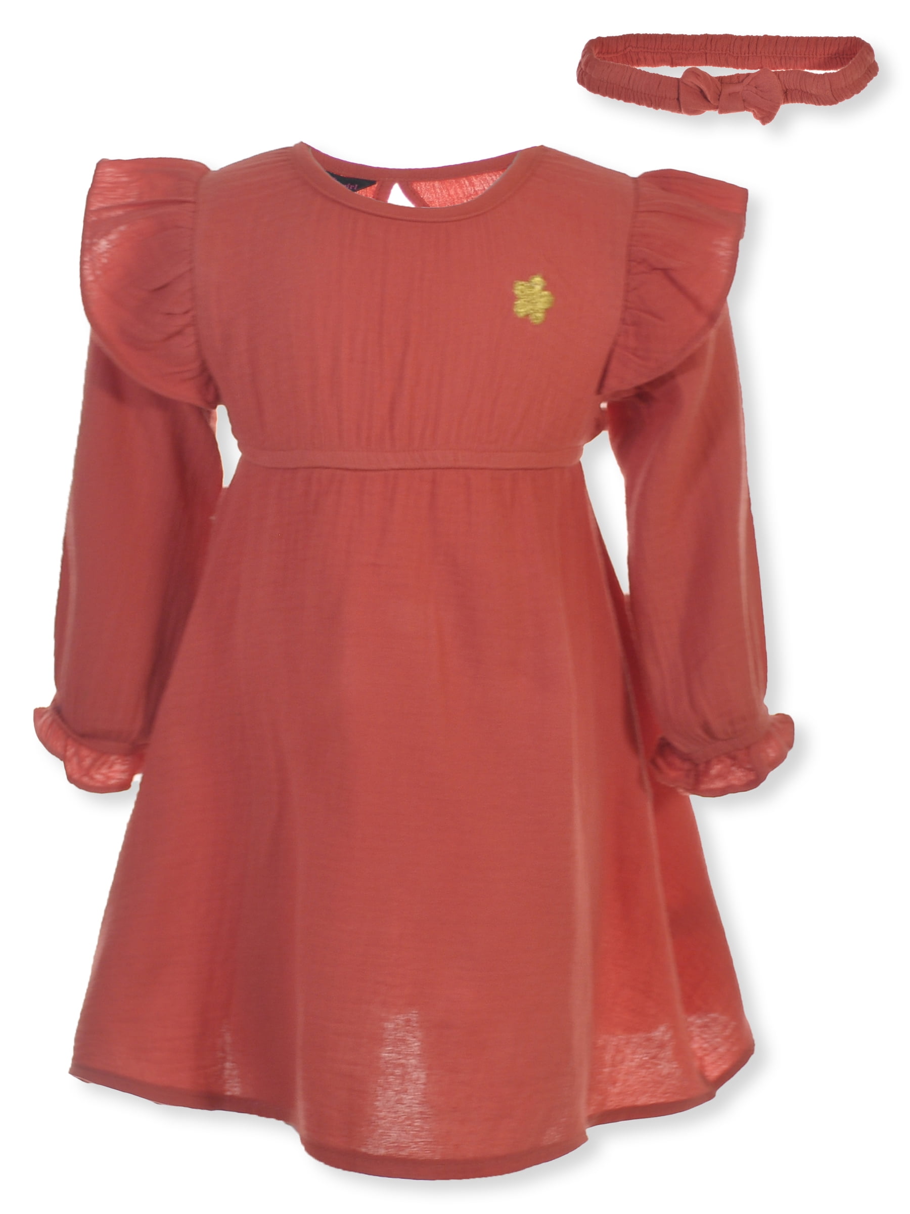 Delia's Girl Girls' 2-Piece Dress Set Outfit - red, 6x (Little Girls ...